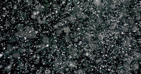 Falling Snowflakes Showcases Infinite Snowflakes Falling Stock Footage ...