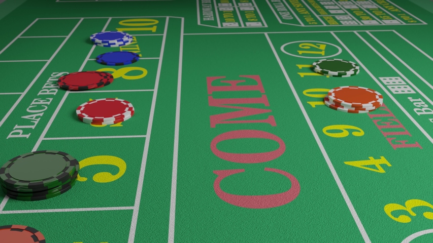 Dice Rolling Seven in the Stock Footage Video (100% Royalty-free ...