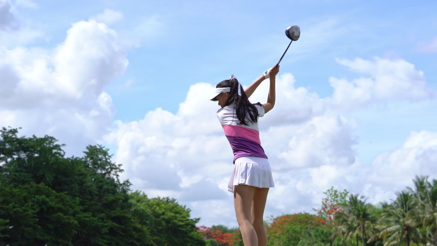 542 Female golf swing Stock Video Footage - 4K and HD Video Clips ...