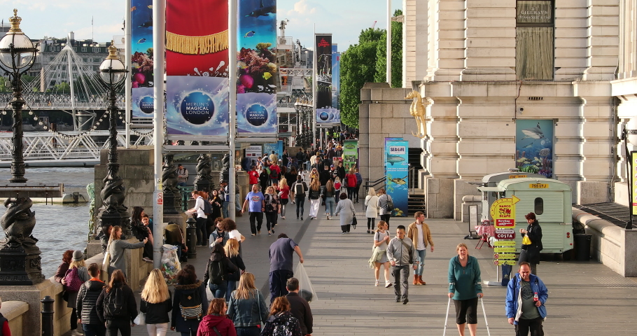 London, Uk, May 28, 2019: Stock Footage Video (100% Royalty-free ...