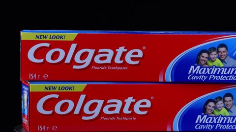 Colgate toothpaste Stock Video Footage - 4K and HD Video Clips ...