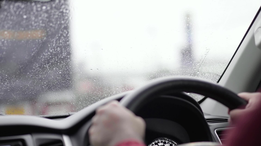 Cars Driving on a rainy day image - Free stock photo - Public Domain ...