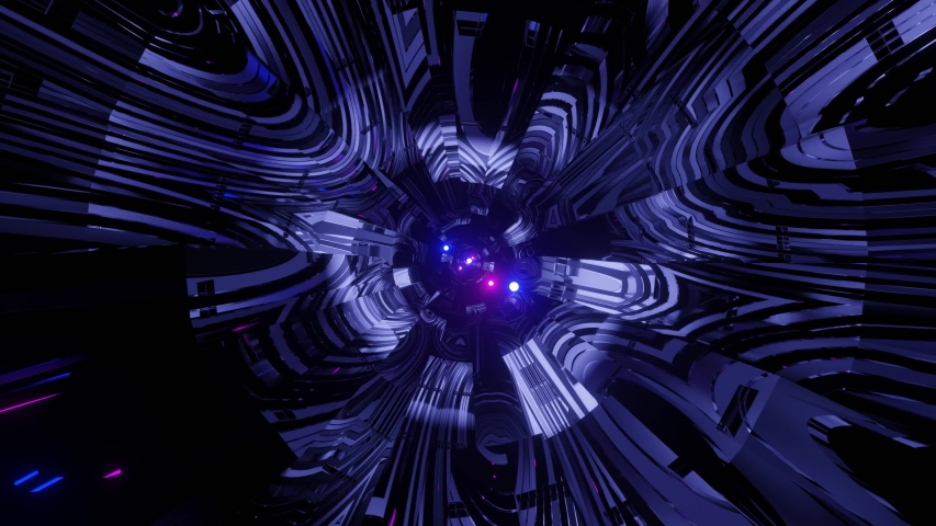 Computerized Motion Graphics of Dark Stock Footage Video (100% Royalty ...