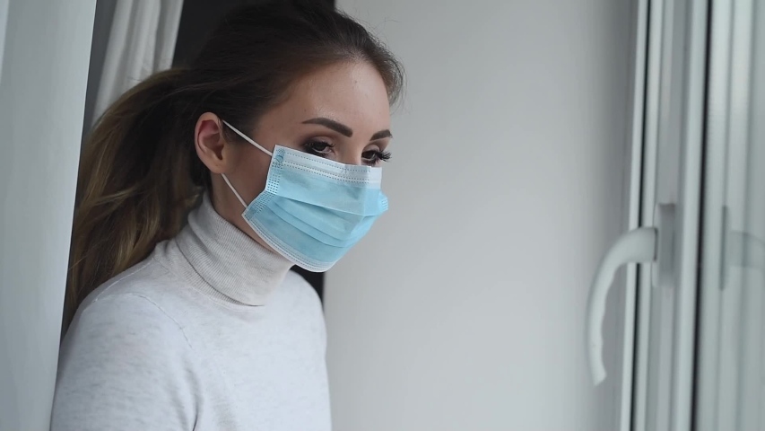 Two People Looking Out Window Stock Video Footage - 4K and HD Video ...