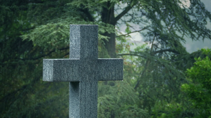 Rain Cemetery Stock Video Footage - 4K and HD Video Clips | Shutterstock