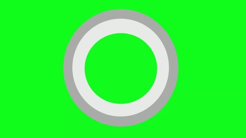 Circle Loading Transition Video On Green Stock Footage Video (100% ...