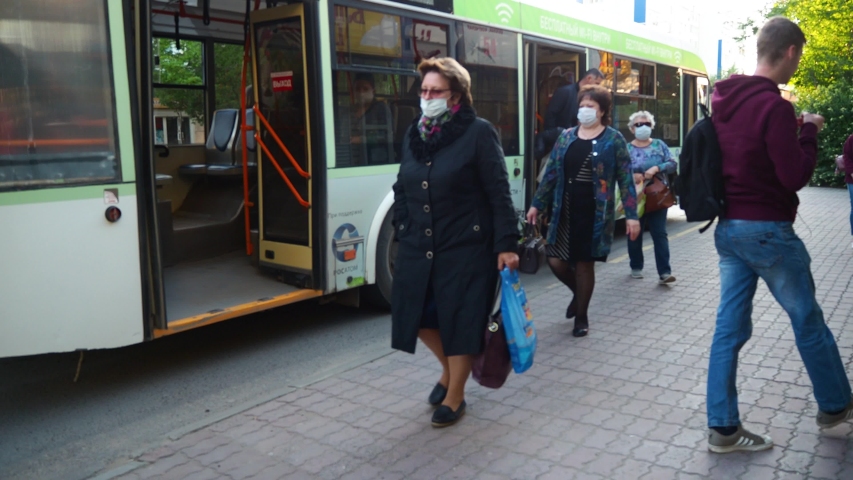 Russian Trolleybus Stock Video Footage - 4K and HD Video Clips ...