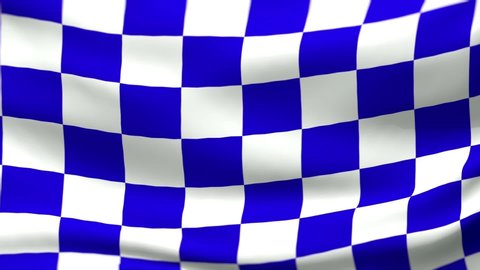 Checkered Racing Flag Green Screen Green Stock Footage Video (100% ...