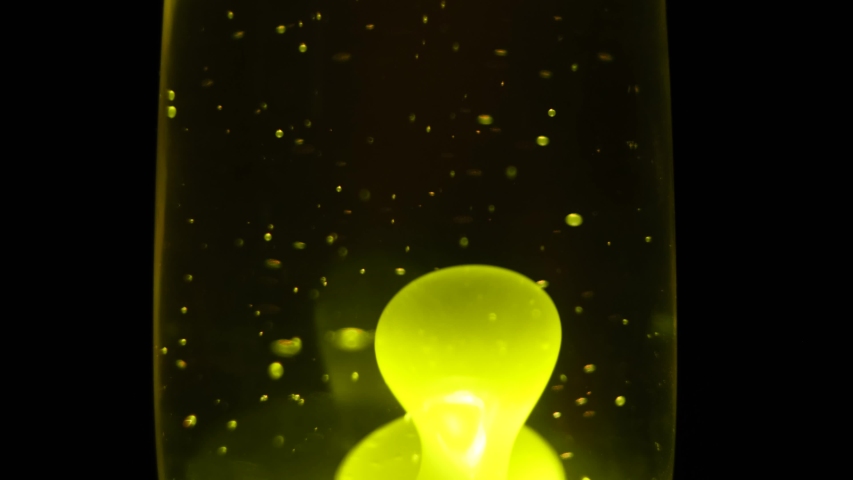 colorful lava lamp balls moving slowly Stock Footage Video (100% ...