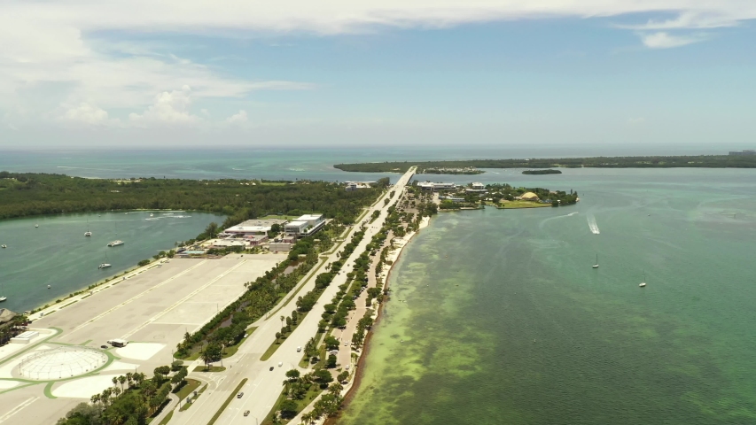 aerial video miami virginia key Stock Footage Video (100% Royalty-free ...