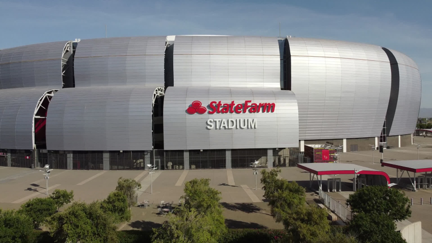 Arizona Cardinals Football Stadium Stock Video Footage - 4K and HD ...