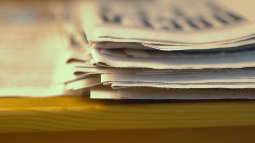717 Yellowed newspaper Stock Video Footage - 4K and HD Video Clips ...