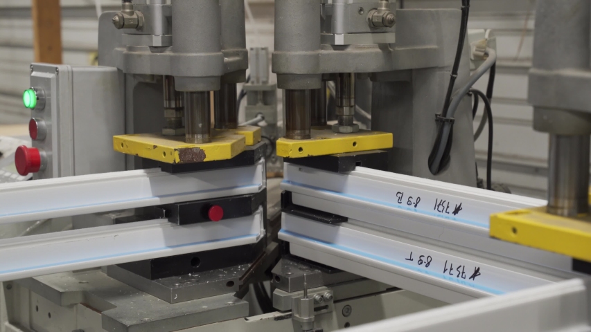 4k welding process window pvc profile Stock Footage Video (100% Royalty ...