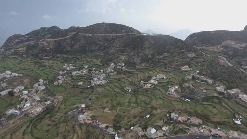 Alnamas Town Asir Province Saudi Arabia Stock Footage Video (100% ...