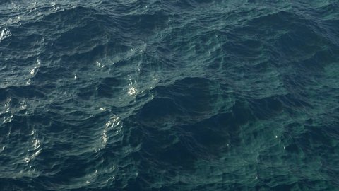 Ripples Waves On Water Surface Beautiful Stock Footage Video (100% ...
