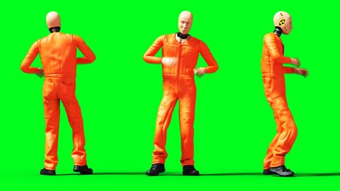 Dummy Animation Test Drive Phisical Motion Stock Footage Video (100% ...