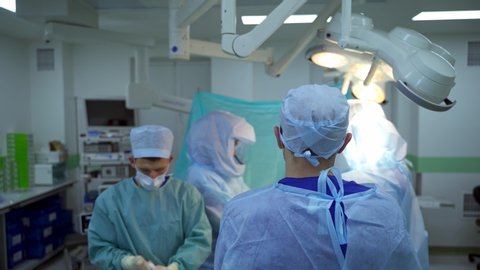 Doctors Nurses Brainstorm Power Assisted Surgery Stock Photo 226589236 ...