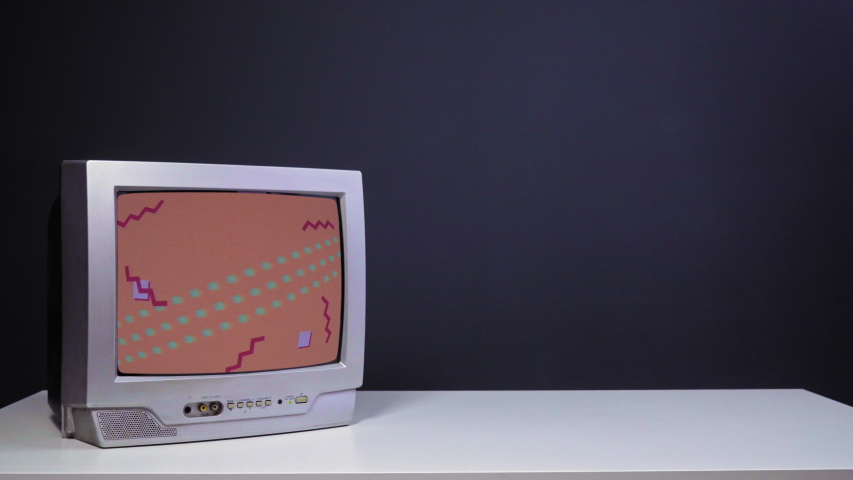 90s Party Old Retro Tv Stock Footage Video (100% Royalty-free ...