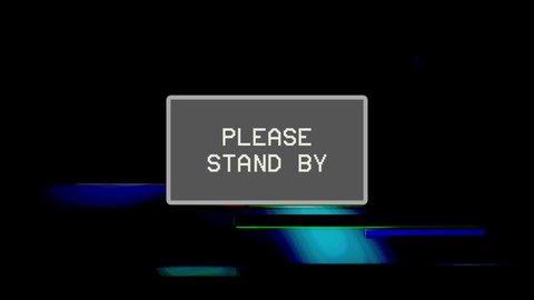 436 Please stand by screen Stock Video Footage - 4K and HD Video Clips ...