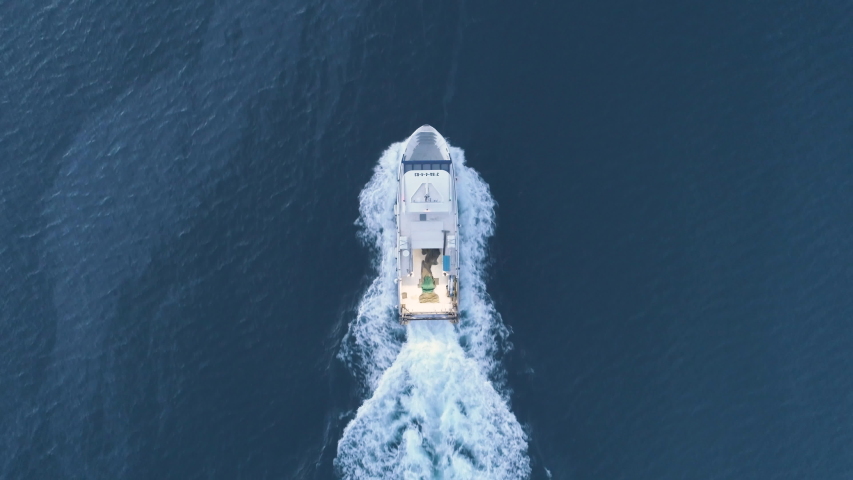 Fishing Boat Above Stock Video Footage - 4K and HD Video Clips ...