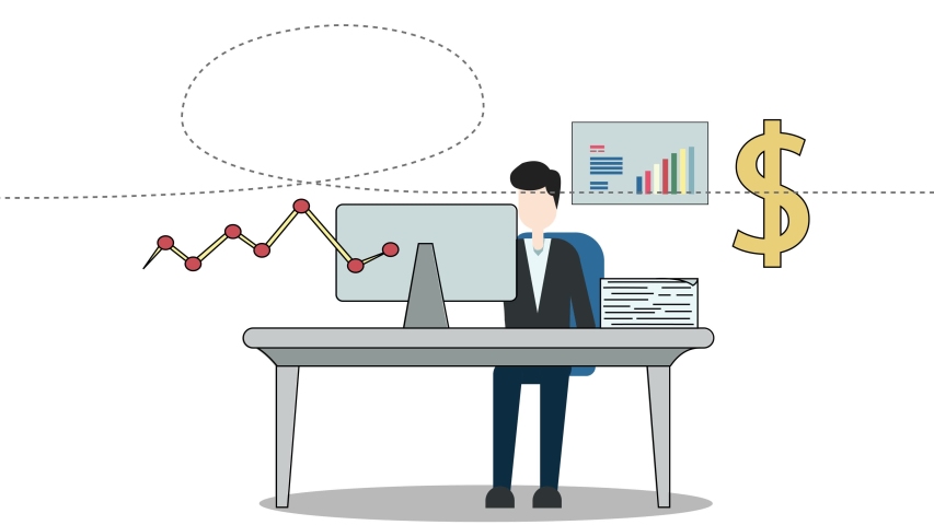 correct sitting human position table infographics Stock Footage Video ...