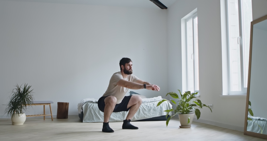 Squat deep Stock Video Footage - 4K and HD Video Clips | Shutterstock