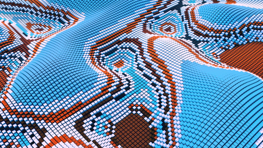 Looping Abstract 3d Video Background Stock Footage Video (100% Royalty ...