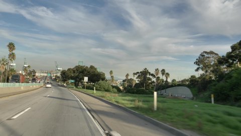 Extremely Hot Weather Bridge Port Long Stock Footage Video (100% ...