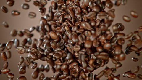 super slow motion shot crashing coffee Stock Footage Video (100% ...