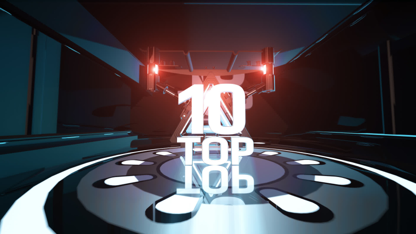 Top 10 Numbers Animation Rendering Stock Footage Video 100 Royalty