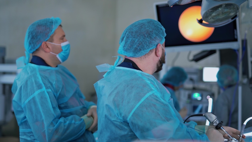 Emergency Department Doctors Nurses Surgeons Move Stock Footage Video ...