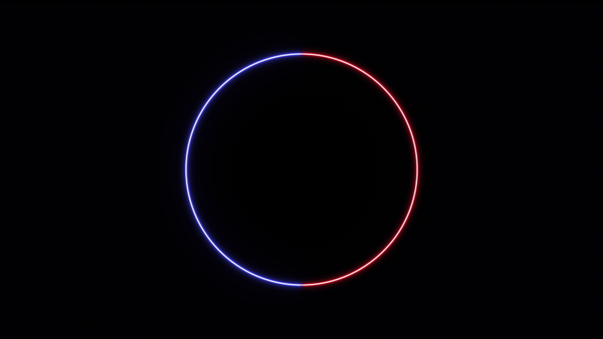 modern glowing preloader progress loading circle Stock Footage Video ...