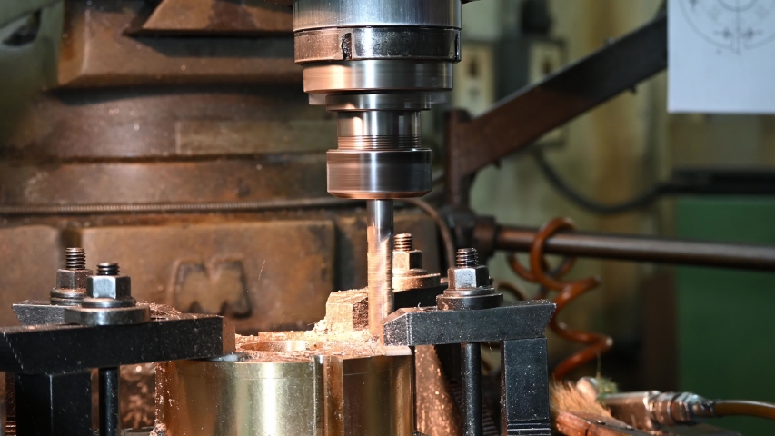 Manual Milling Machine Stock Video Footage - 4K and HD Video Clips ...