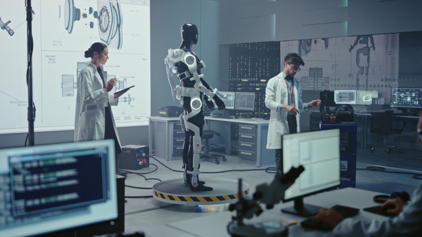 Robot Group Stock Video Footage - 4K and HD Video Clips | Shutterstock