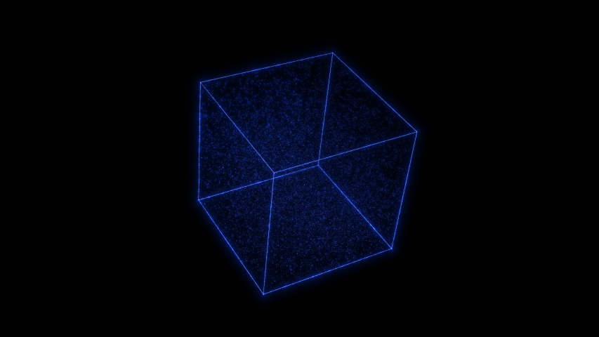 abstract box rotation seamless loop animation Stock Footage Video (100% ...