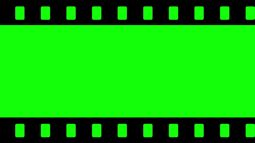 camera film loop animation over chroma Stock Footage Video (100% ...