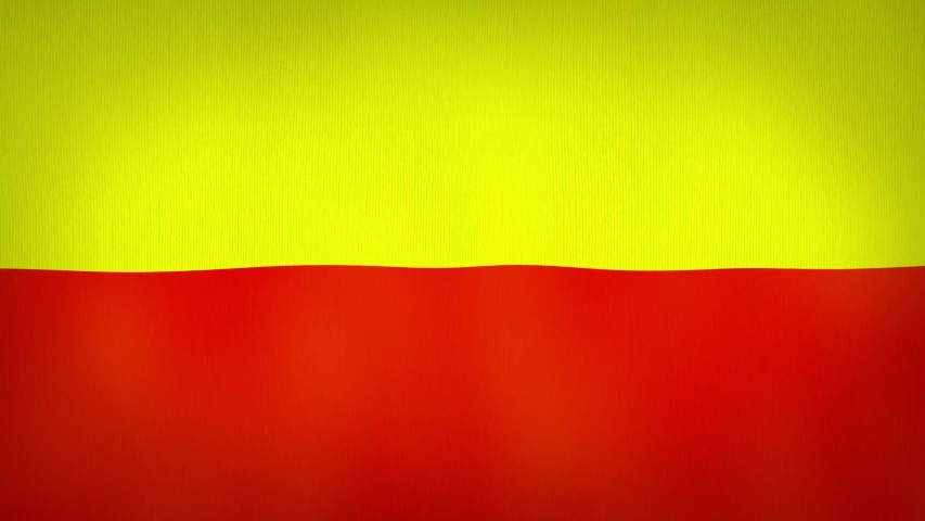 karnataka waving flag flying Stock Footage Video (100% Royalty-free ...