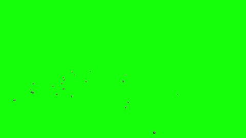 rock debris greenscreen rocks explode stone : vidéo de stock (100 % ...