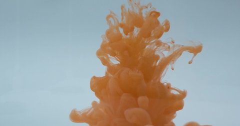 Blue Ink Water Explosion Above Slow Stock Footage Video (100% Royalty ...