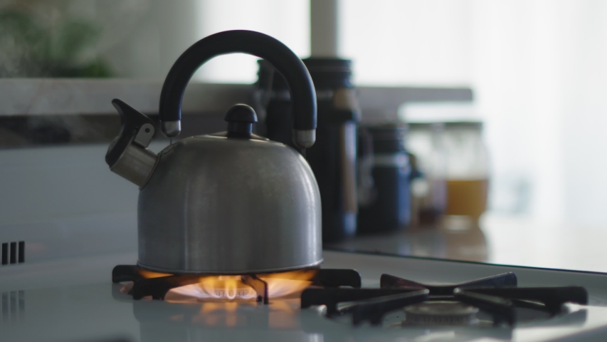 Turning Off the Stove-top Gas Stock Footage Video (100% Royalty-free ...