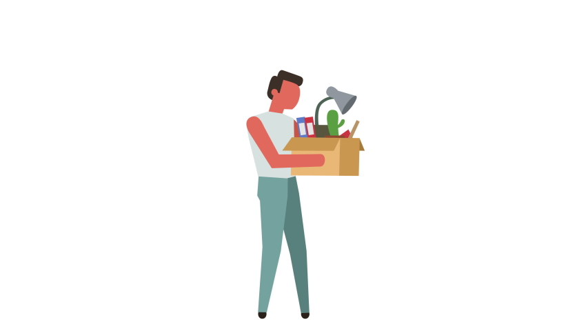 Job Quit Icon Stock Video Footage - 4K and HD Video Clips | Shutterstock
