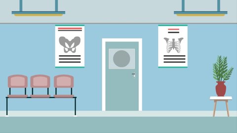 Hospital Background Animation Items Stock Footage Video (100% Royalty ...