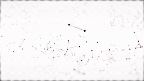 Maroon Line Segments Moving Slowly On Stock Footage Video (100% Royalty ...