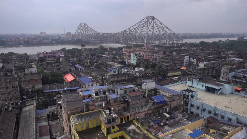 Kolkata Aerial View Stock Video Footage - 4K and HD Video Clips ...