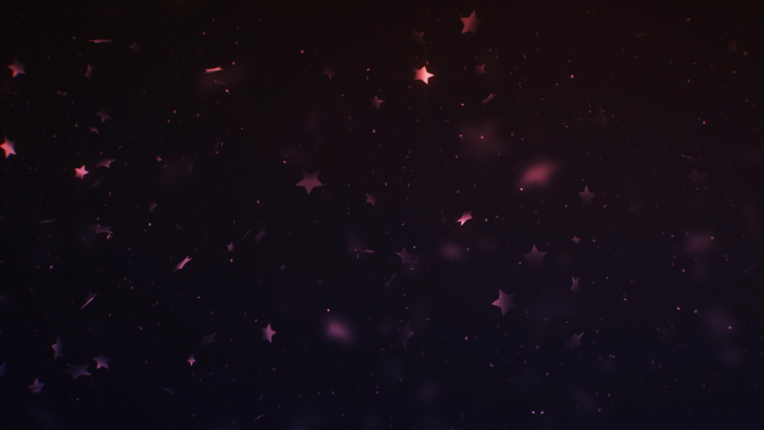 Clean Colorful Animated Background Particles Bokeh Stock Footage Video ...