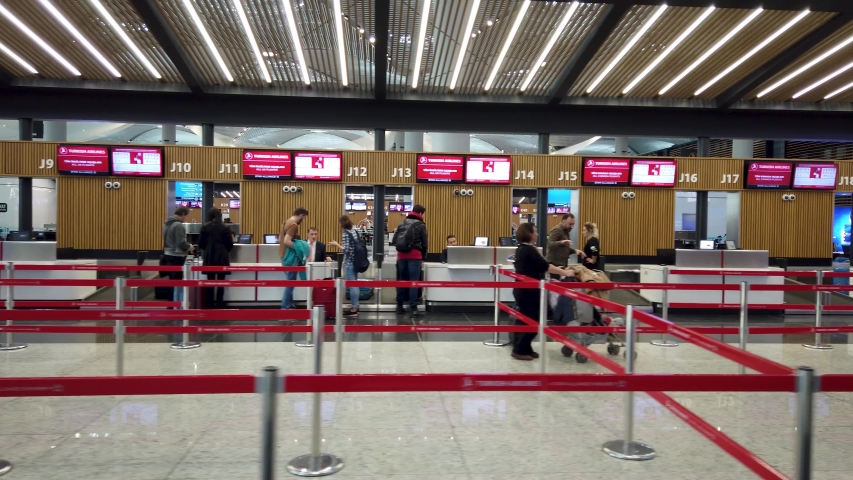 Airport checkin sign Stock Video Footage - 4K and HD Video Clips ...