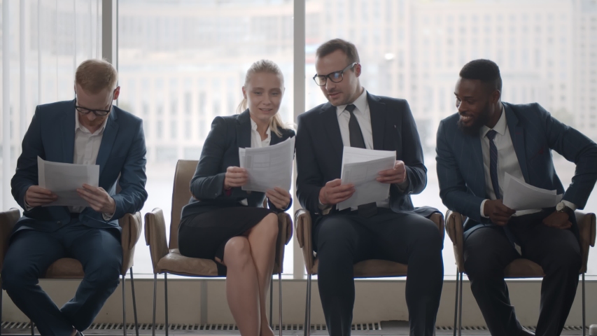 Interview Waiting Area Stock Video Footage - 4K and HD Video Clips ...