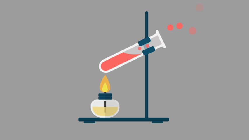 Animation of a Chemical Reaction Stock Footage Video (100% Royalty-free ...