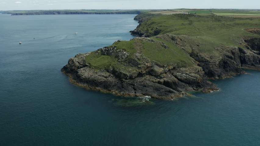 Cliffs on the Welsh Coastline image - Free stock photo - Public Domain ...