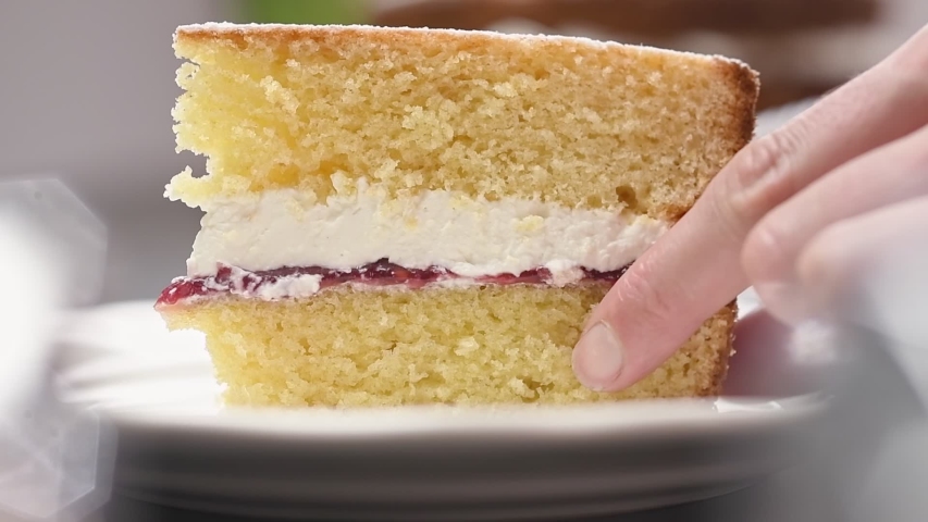 Victoria Cake Stock Video Footage - 4K and HD Video Clips | Shutterstock